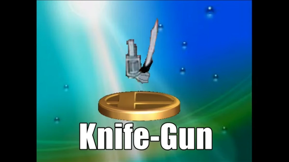 Knife-Gun | New Smash Bros Lawl Origin Wiki | Fandom
