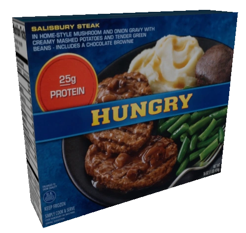 Hungry Man Salisbury Steak TV Dinner | New State of Anarchy Wiki | Fandom