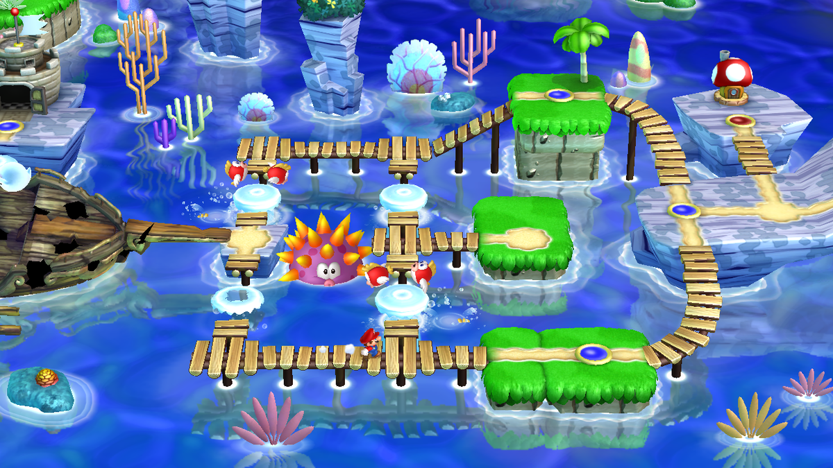 Sparkling Waters | New Super Mario Bros U Deluxe Wiki | Fandom