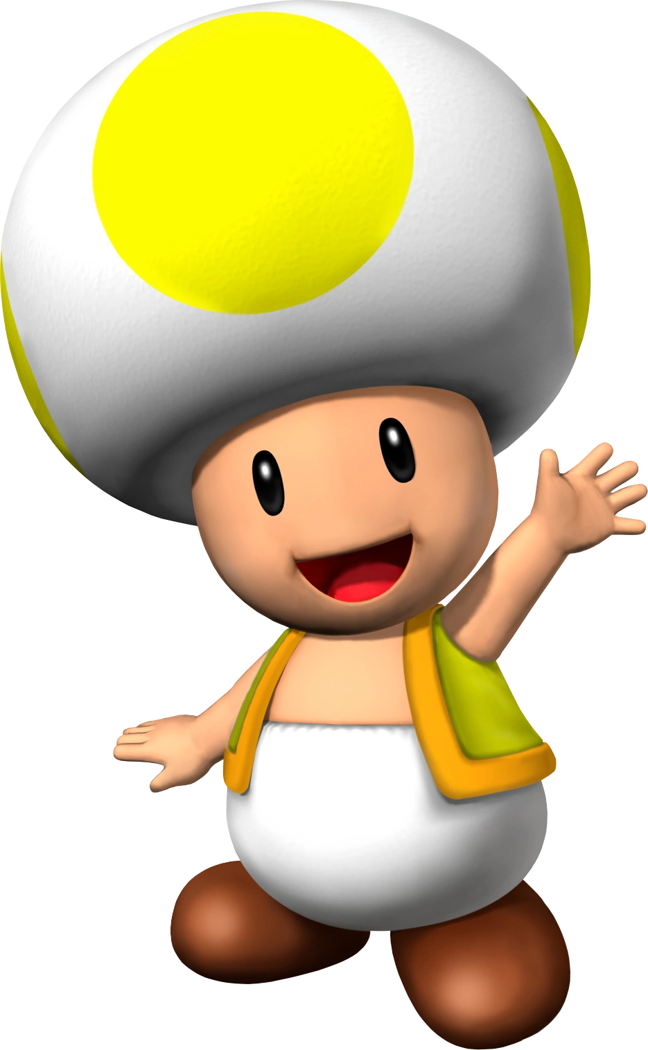 Yellow Toad | Wikia New Super Mario Bros Wii wiki BR | Fandom