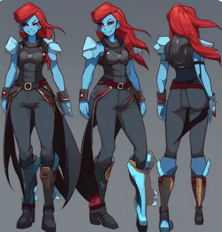 Undyne Del-Fall | New Undercore Wiki | Fandom