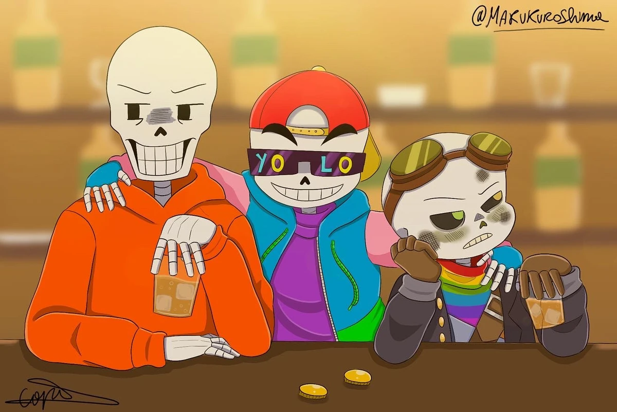 Troublemaker!Sans | New Undertale Fanon AU Wiki | Fandom