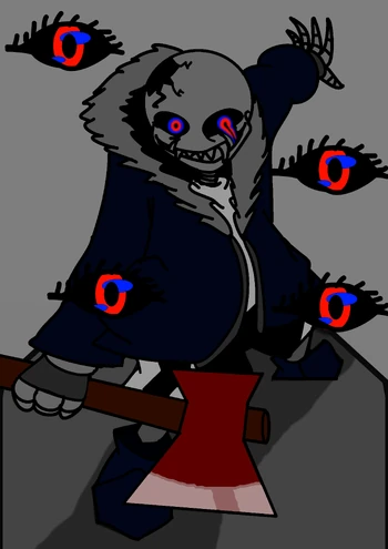 Sans/Horrified | New Undertale Fanon AU Wiki | Fandom