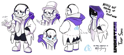 Tear!Sans | New Undertale Fanon AU Wiki | Fandom