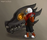 Sans/Negativetale | New Undertale Fanon AU Wiki | Fandom