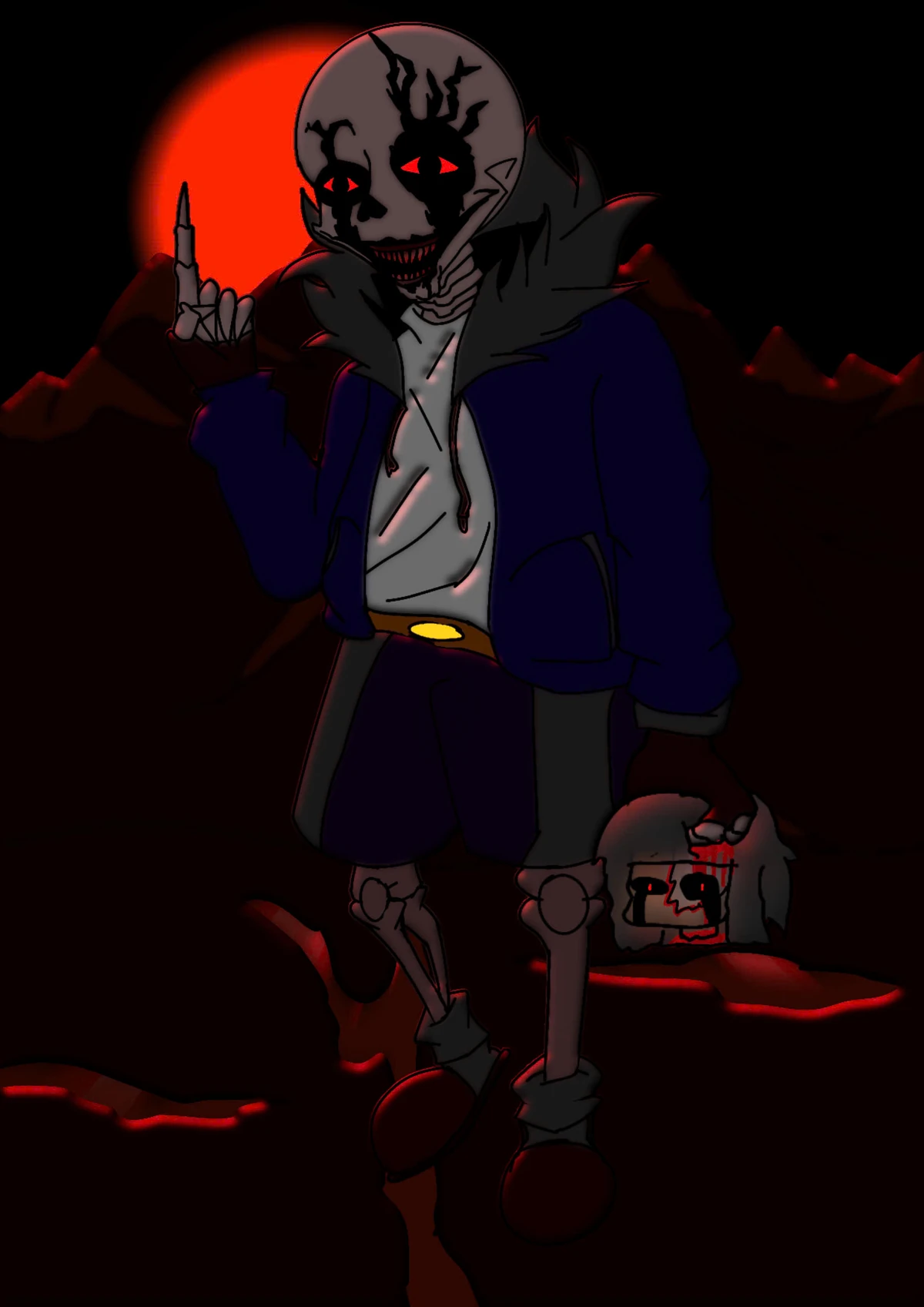 Annihilator!Sans | New Undertale Fanon AU Wiki | Fandom