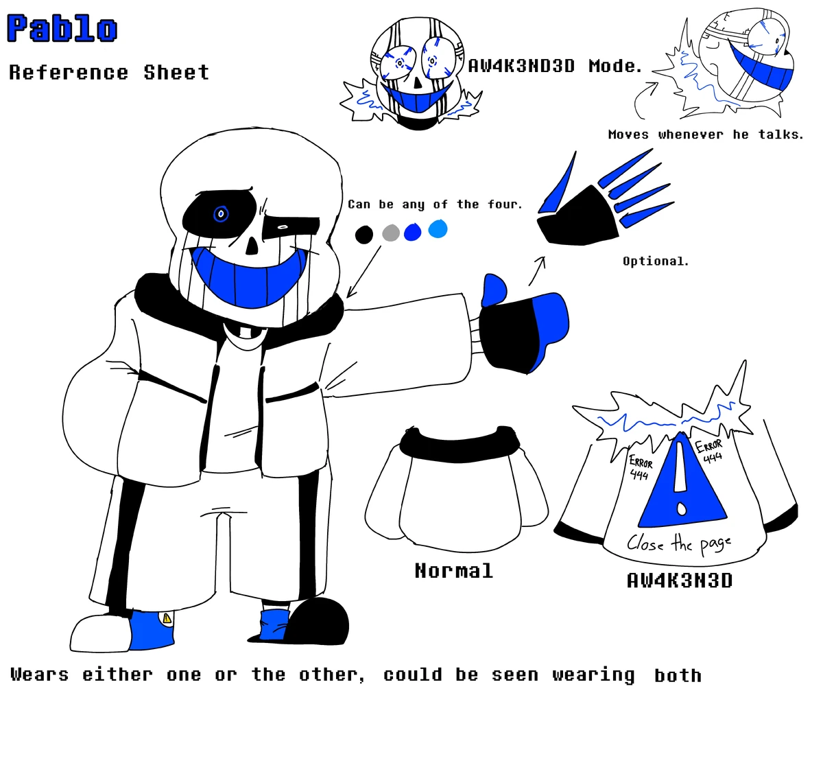 Pablo | New Undertale Fanon AU Wiki | Fandom
