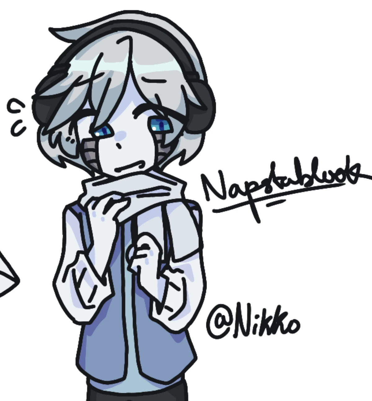 ReverseSwitch!Napstablook | New Undertale Fanon AU Wiki | Fandom