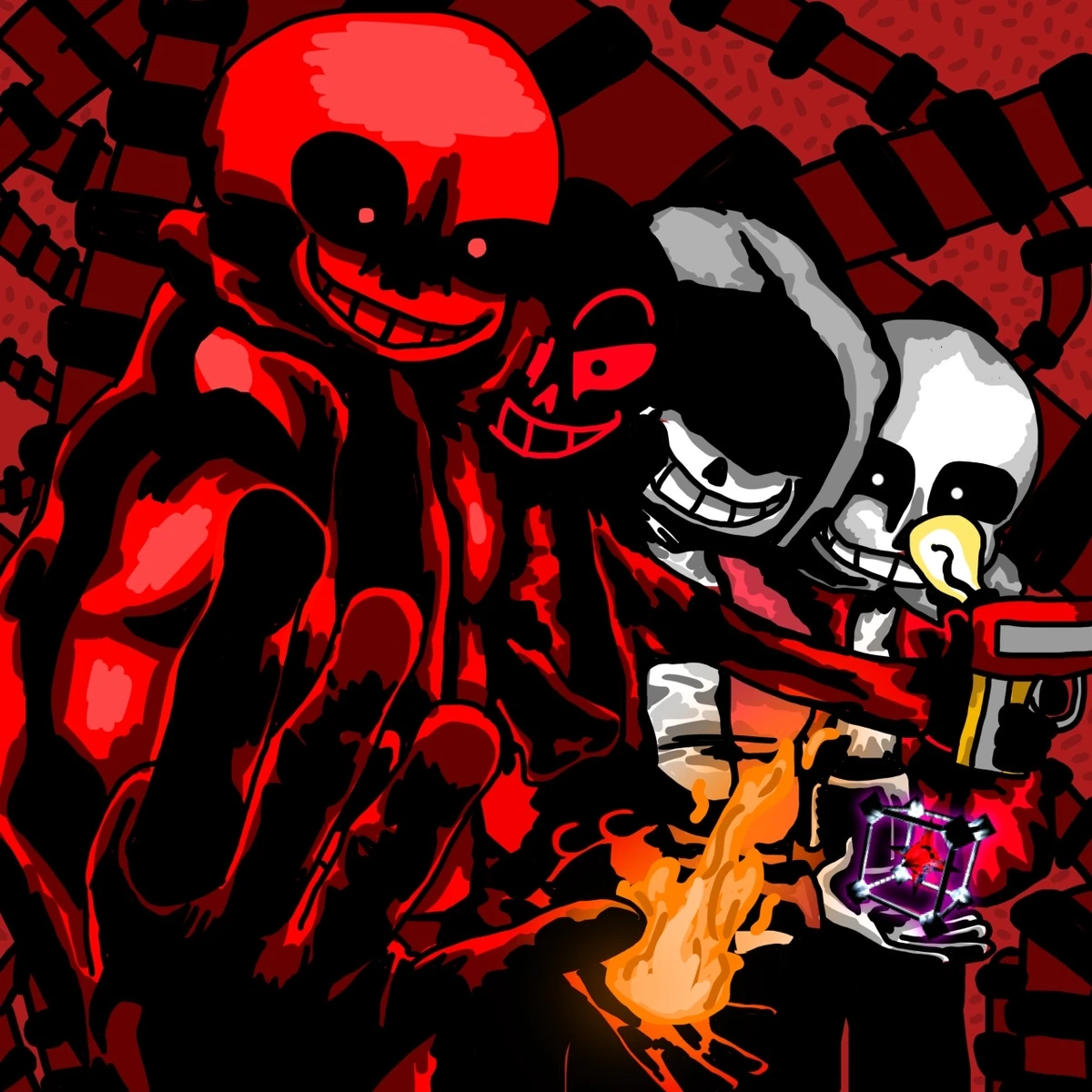Evil Sans Corp Team | New Undertale Fanon AU Wiki | Fandom