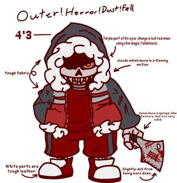 Outerhorrordustfell | New Undertale Fanon AU Wiki | Fandom