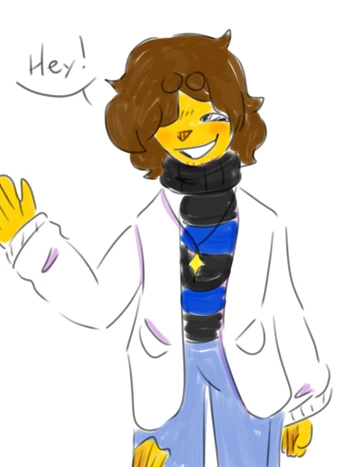 Scientist!Frisk | New Undertale Fanon AU Wiki | Fandom