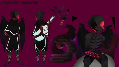 Sans/RegretTale | New Undertale Fanon AU Wiki | Fandom