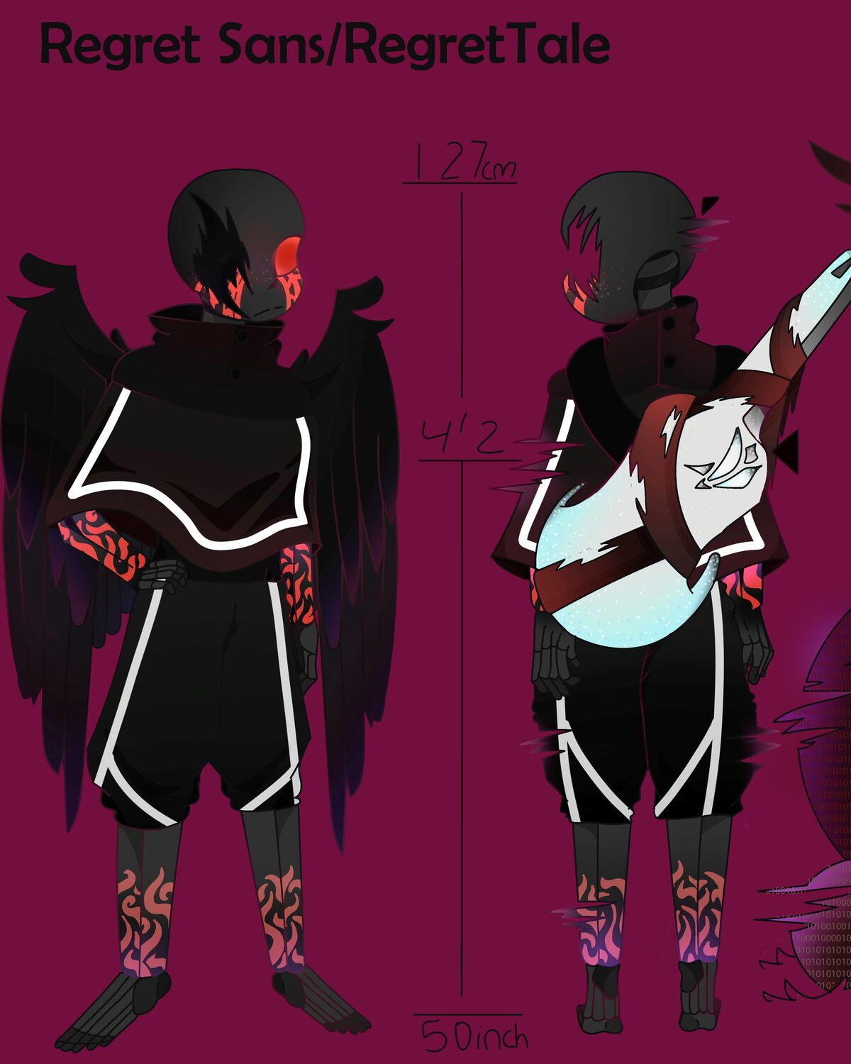 Sans/RegretTale | New Undertale Fanon AU Wiki | Fandom