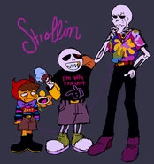 Sans/Underfell | New Undertale Fanon AU Wiki | Fandom