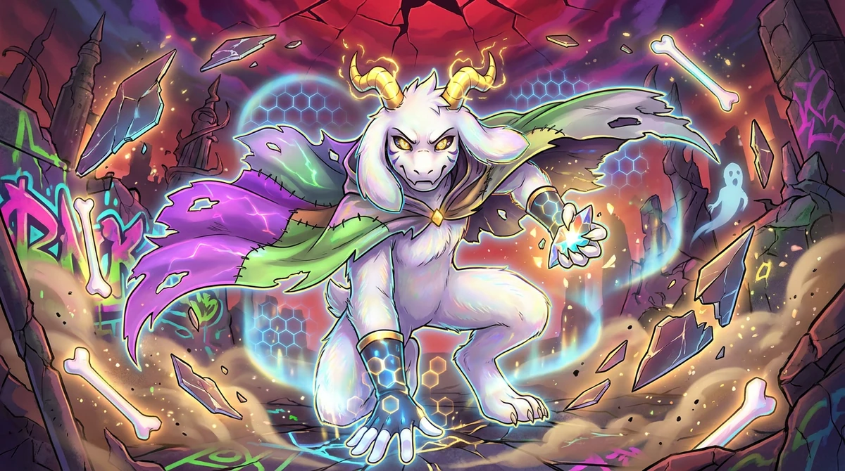 Hyper!Asriel | New Undertale Fanon AU Wiki | Fandom