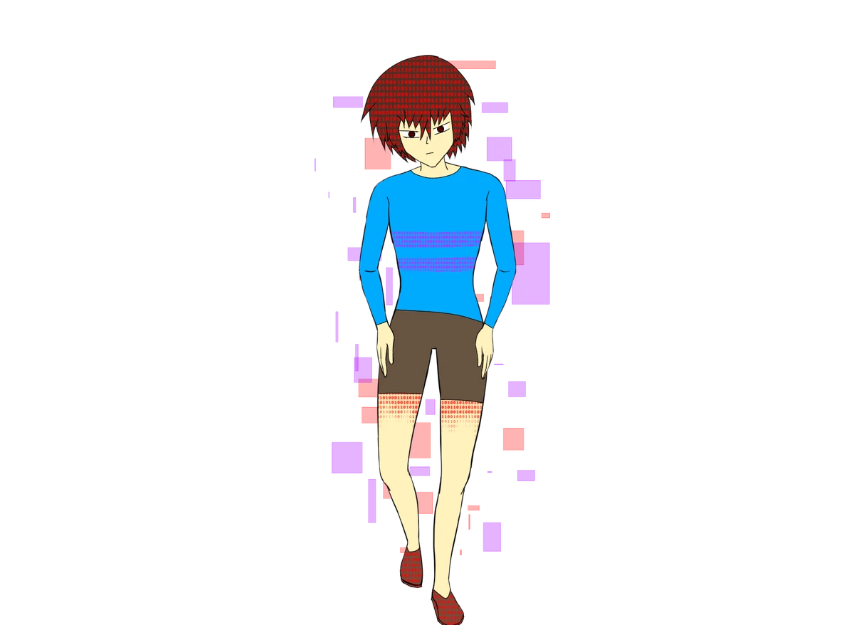 Binary!Frisk | New Undertale Fanon AU Wiki | Fandom