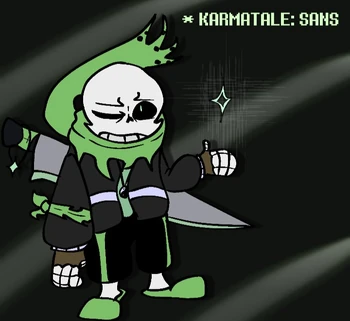 Karma Sans | New Undertale Fanon AU Wiki | Fandom