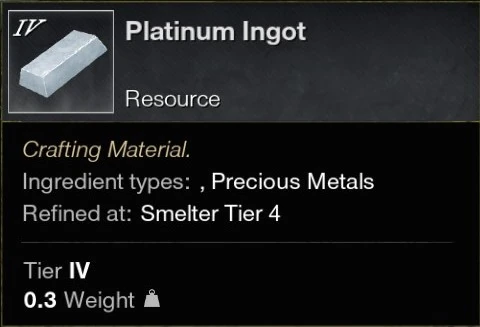 Platinum Ingot