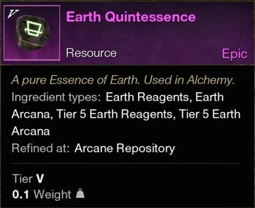 Quintessence Alchemy