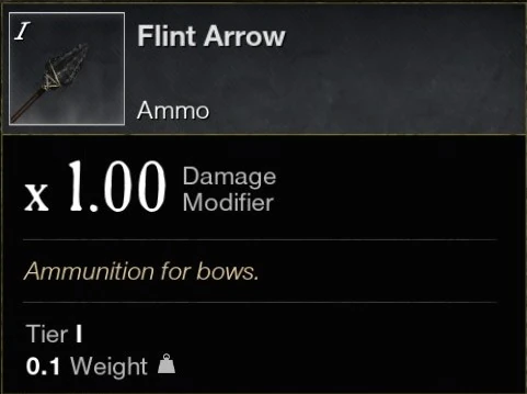 Flint Arrow | New World вики | Fandom