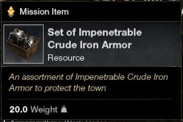 Set of Impenetrable Crude Iron Armor | New World Wiki | Fandom