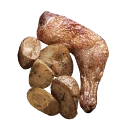 Poultry with Roasted Potatoes | New World Wiki | Fandom