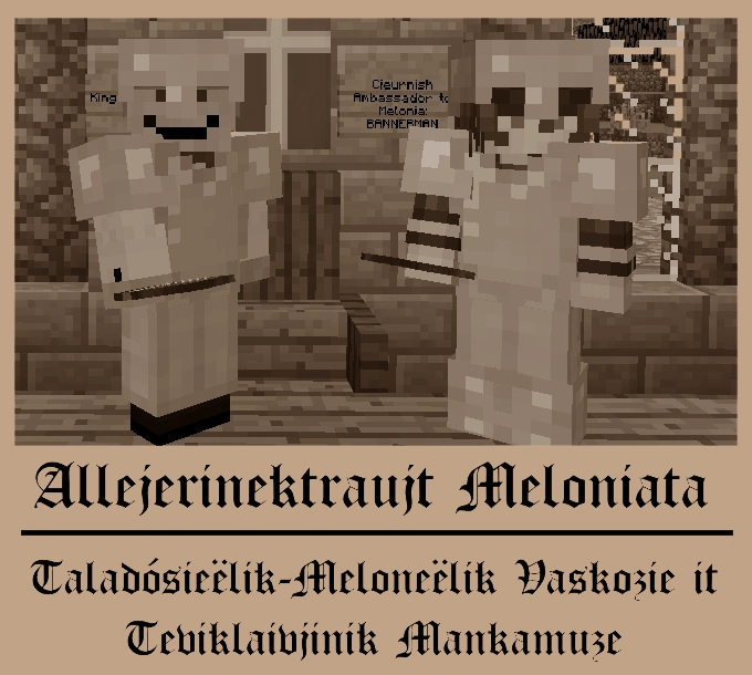 Taladosian-Melonian Diplomatic Treaty | Cieurnish Wiki | Fandom