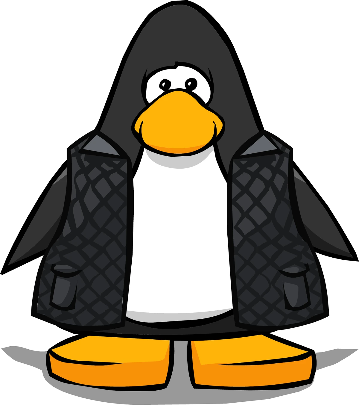 Black Quilted Vest | New Club Penguin Wiki | Fandom