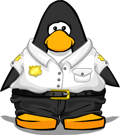 Security Guard Uniform | New Club Penguin Wiki | Fandom