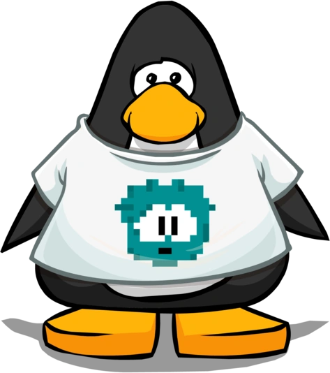 Teal Pixel Puffle Tee | New Club Penguin Wiki | Fandom