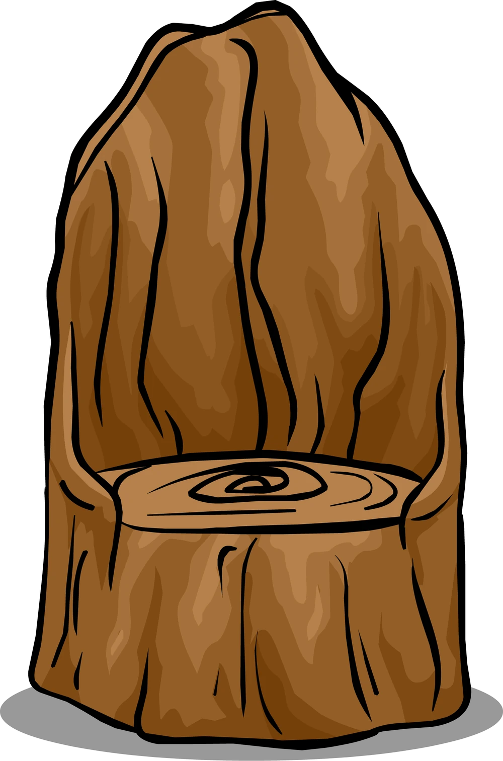 Tree Stump Chair New Club Penguin Wiki Fandom