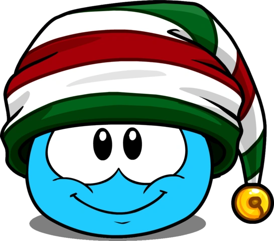Candy Cane Cap (Puffle Hat) | New Club Penguin Wiki | Fandom