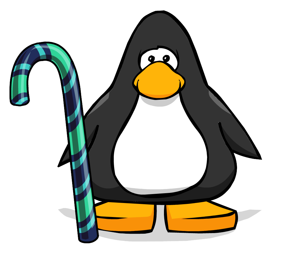 Aurora Candy Cane Cane | New Club Penguin Wiki | Fandom