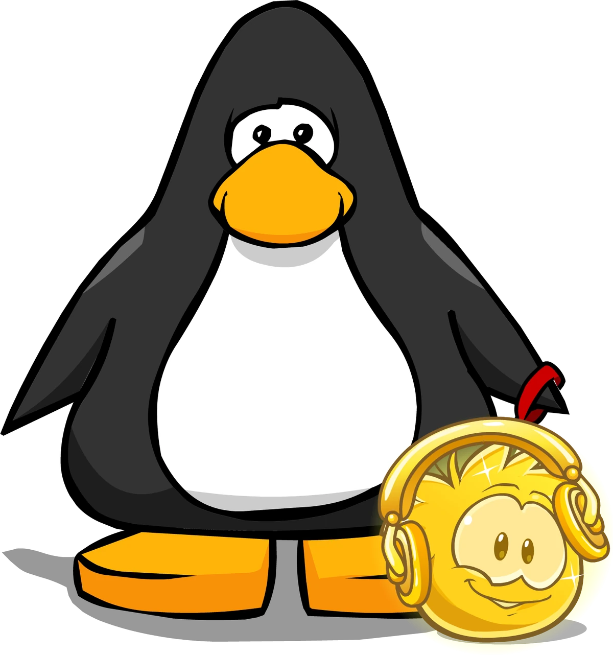 Golden Headphones (Puffle Hat) | New Club Penguin Wiki | Fandom