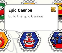 Epic Cannon Stamp | New Club Penguin Wiki | Fandom