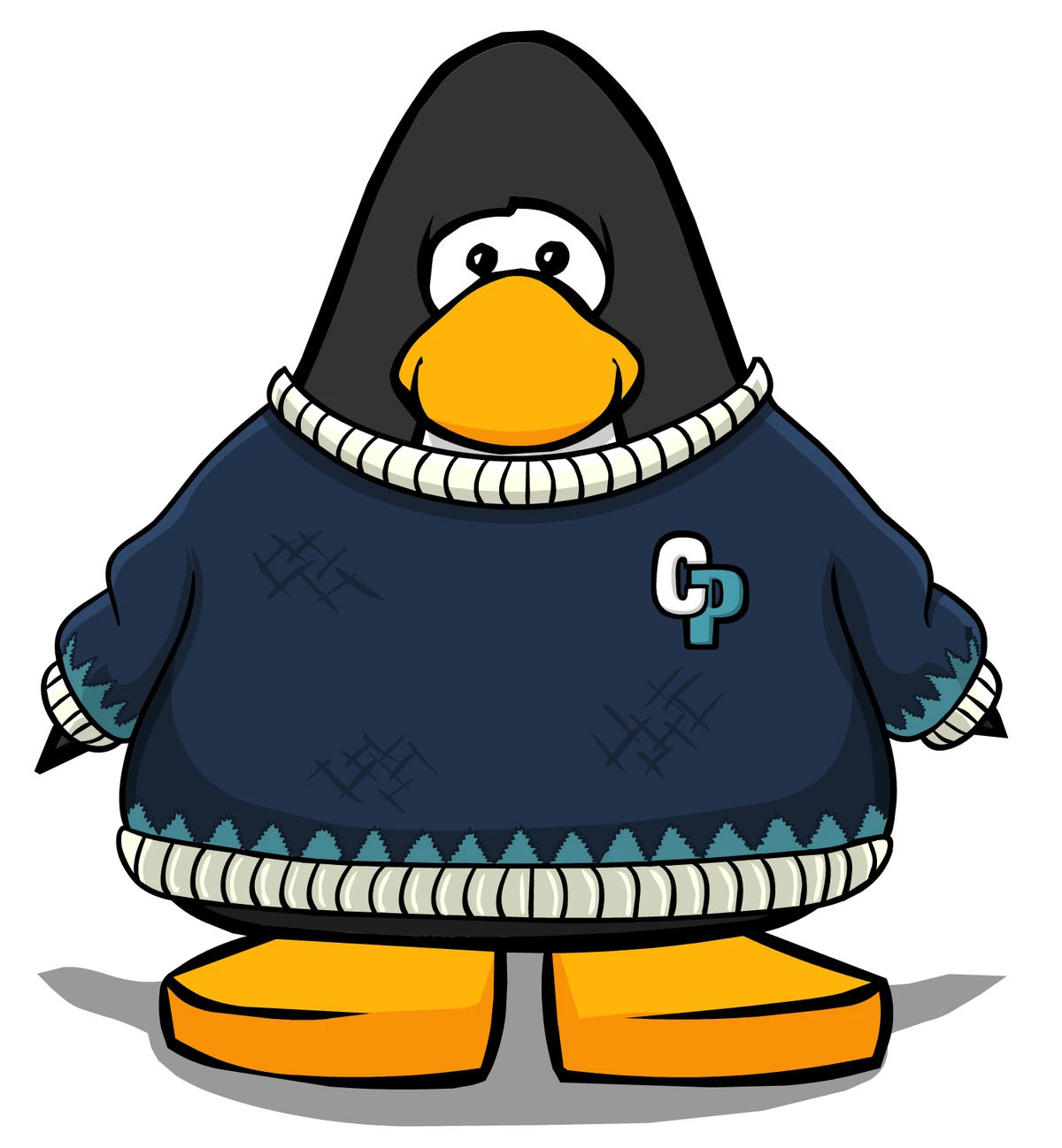 Blue Lemonade Sweater | New Club Penguin Wiki | Fandom