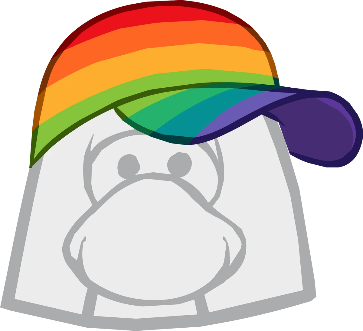 Rainbow Cap | New Club Penguin Wiki | Fandom