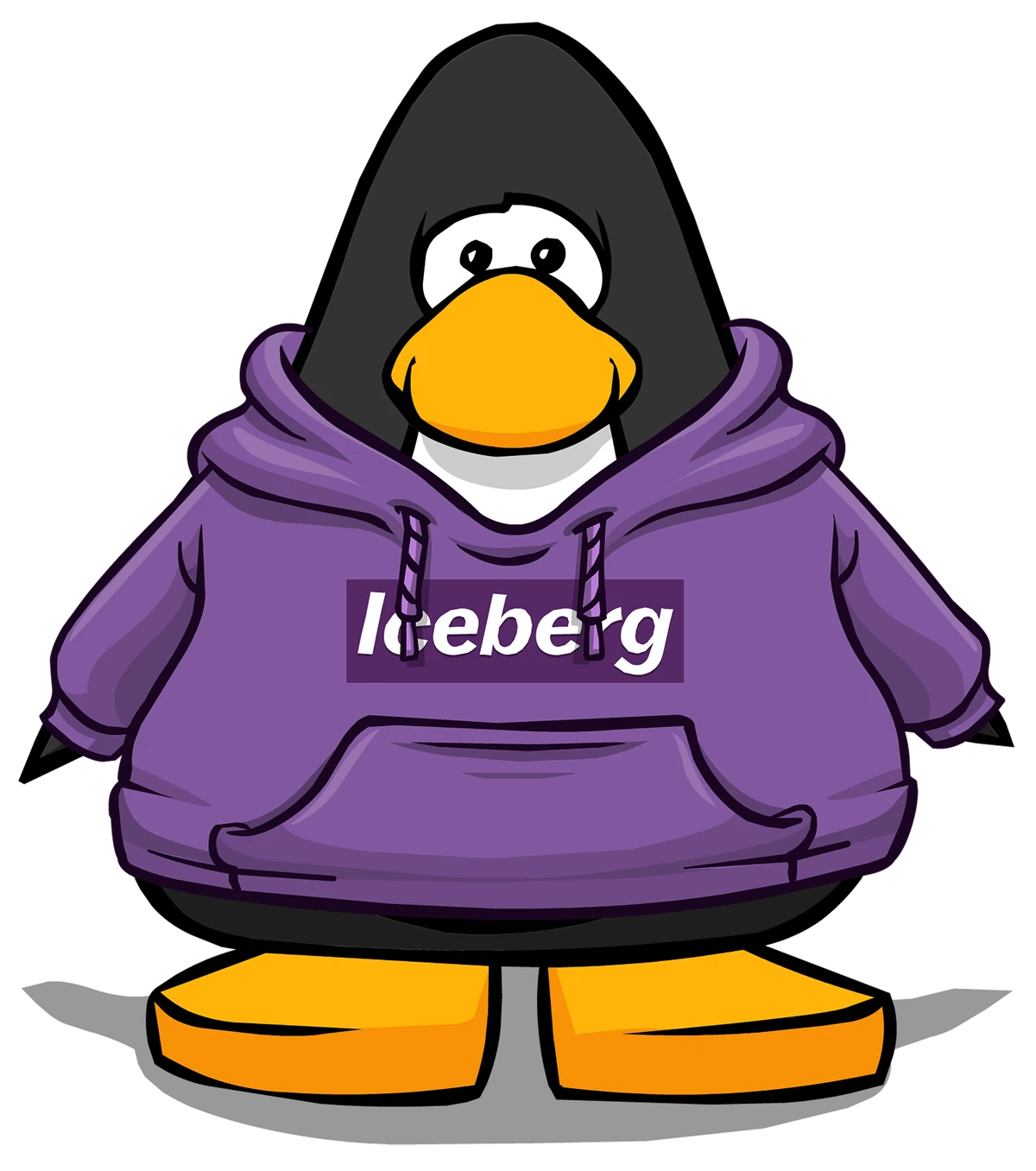 Purple Iceberg Hoodie | New Club Penguin Wiki | Fandom