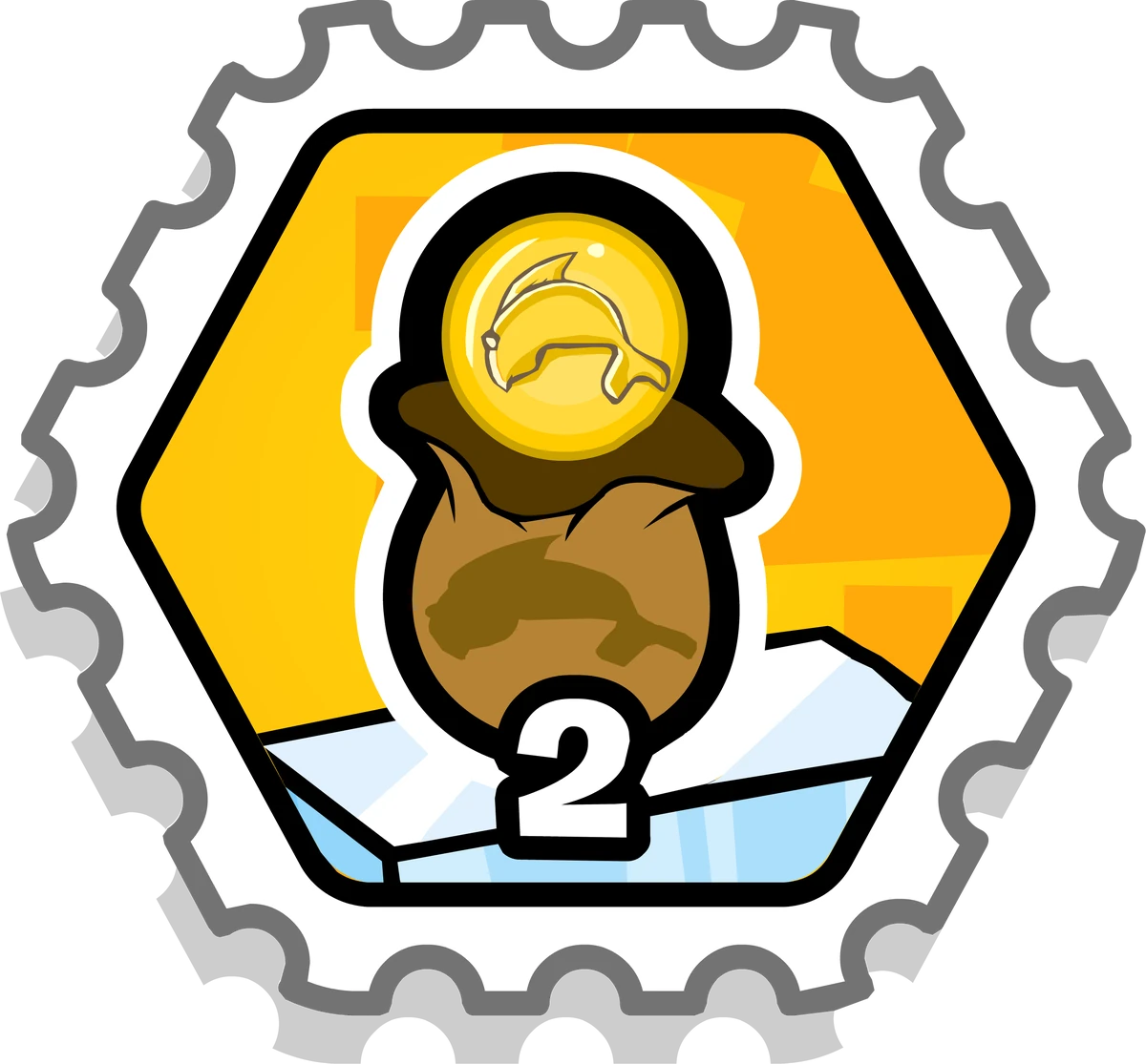 2 Coin Bags Stamp | New Club Penguin Wiki | Fandom
