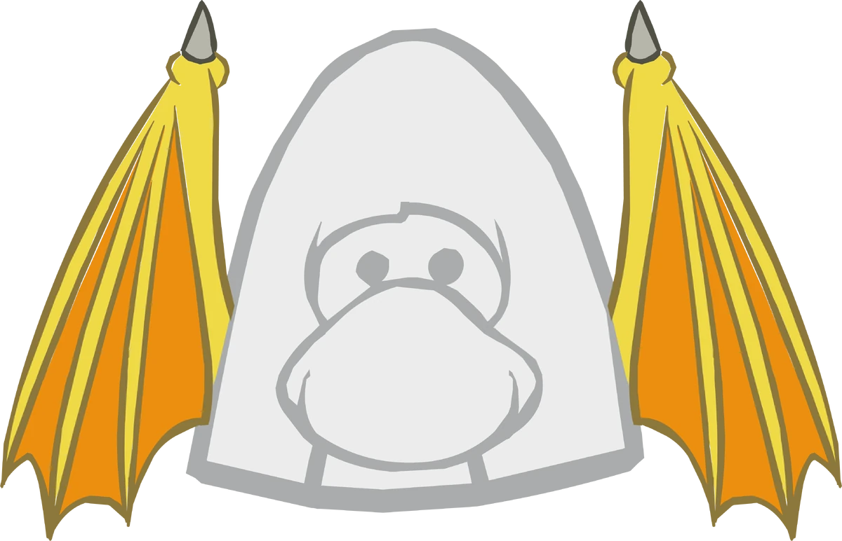 Yellow Monster Wings | New Club Penguin Wiki | Fandom