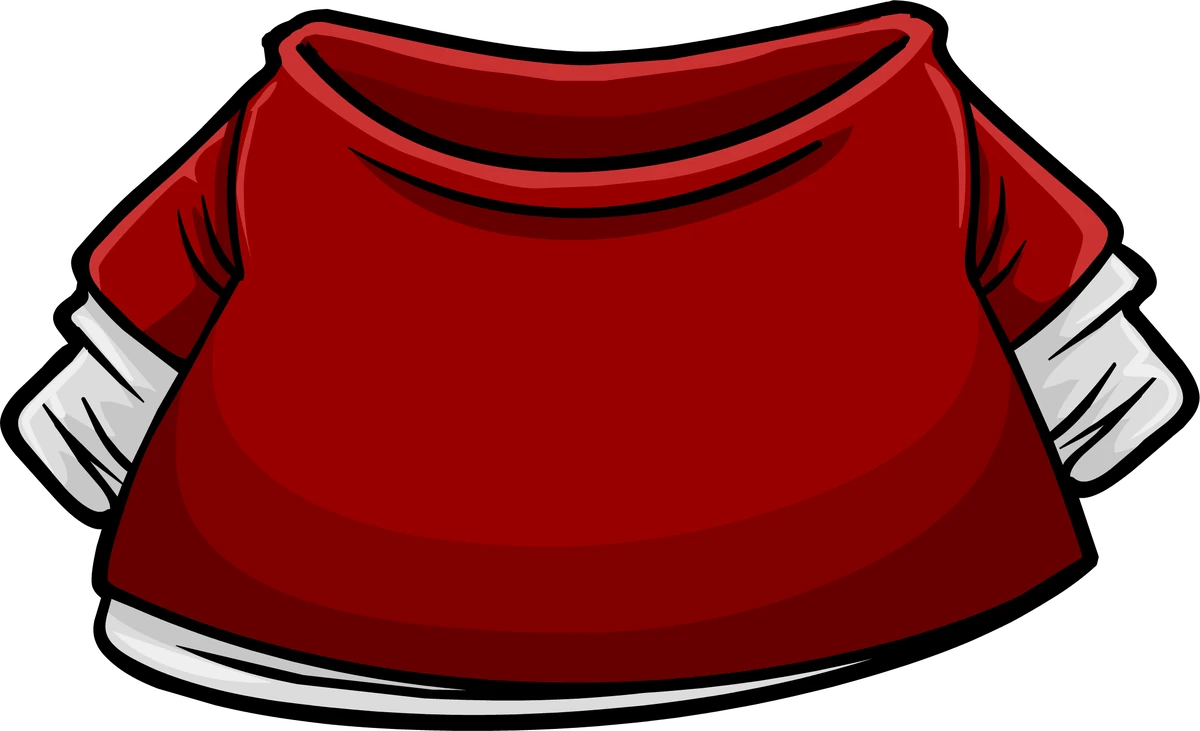 Trendy Red Shirt | New Club Penguin Wiki | Fandom