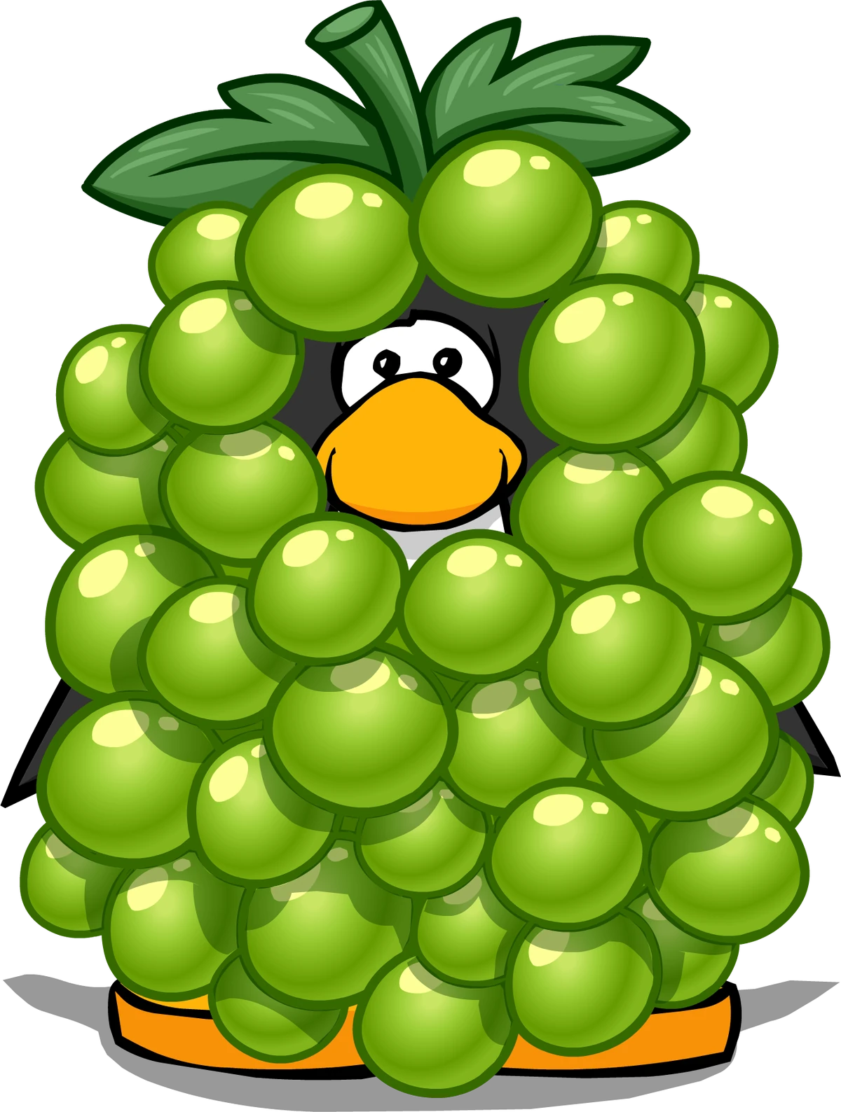 Green Grape Costume | New Club Penguin Wiki | Fandom