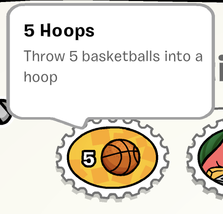 5 Hoops Stamp | New Club Penguin Wiki | Fandom