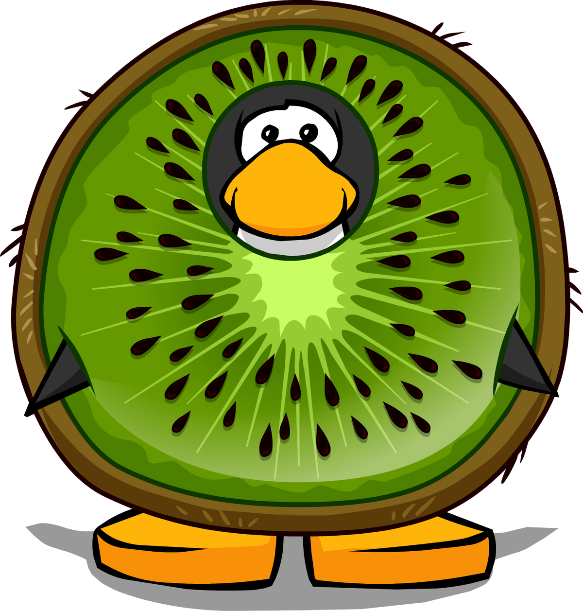 Kiwi Costume | New Club Penguin Wiki | Fandom