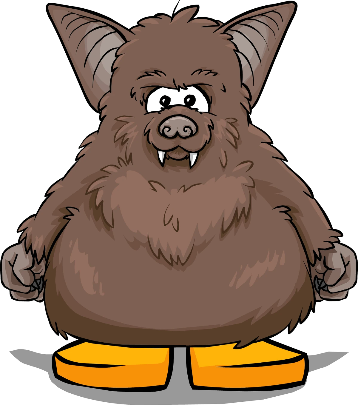 Brown Bat Costume | New Club Penguin Wiki | Fandom