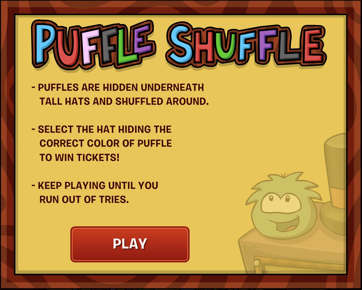 Puffle Shuffle | New Club Penguin Wiki | Fandom