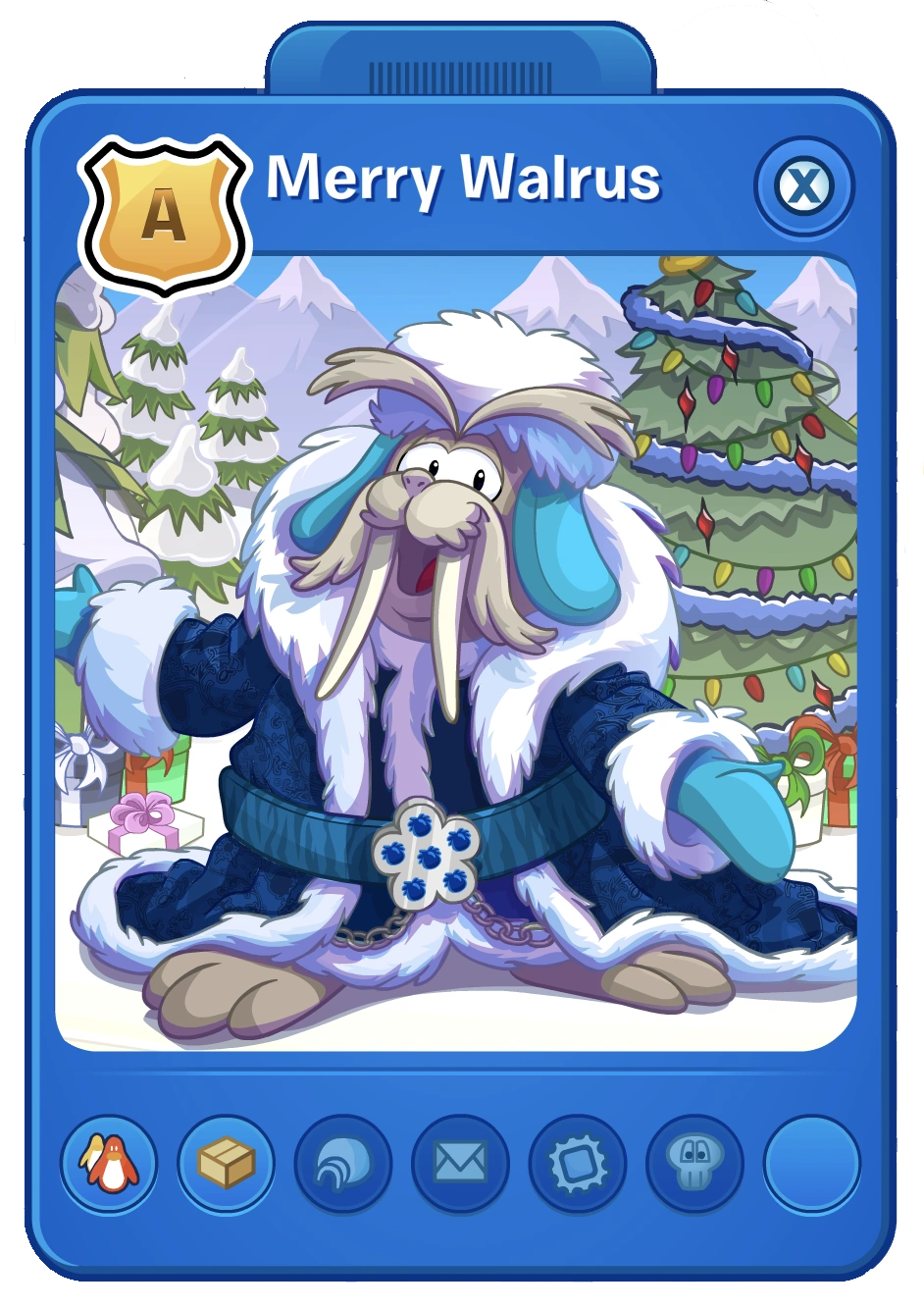 Merry Walrus | New Club Penguin Wiki | Fandom