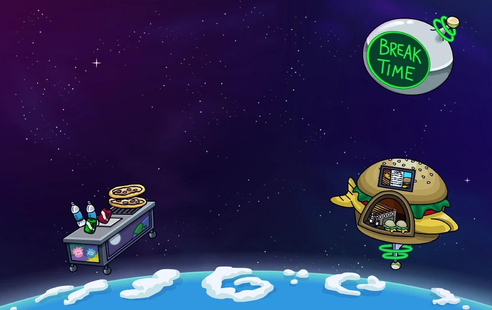 Space Break | New Club Penguin Wiki | Fandom