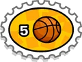 5 Hoops Stamp | New Club Penguin Wiki | Fandom
