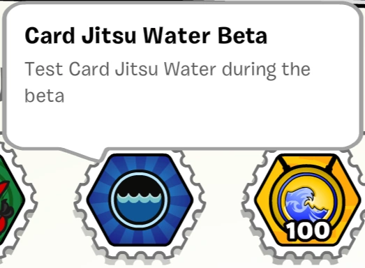 Card-Jitsu Water Beta Stamp | New Club Penguin Wiki | Fandom